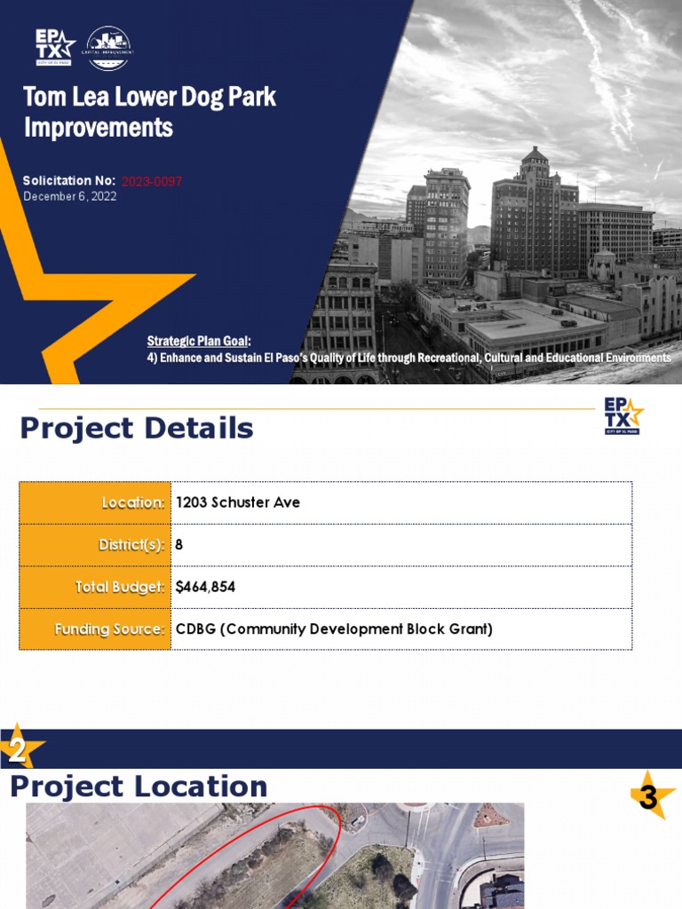 Tom Lea Lower Dog Park | PDF