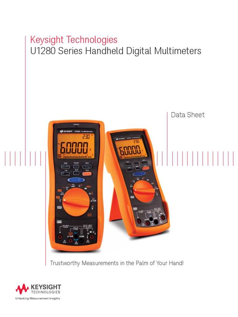 Keysight Multimeter | PDF | Hertz | Alternating Current