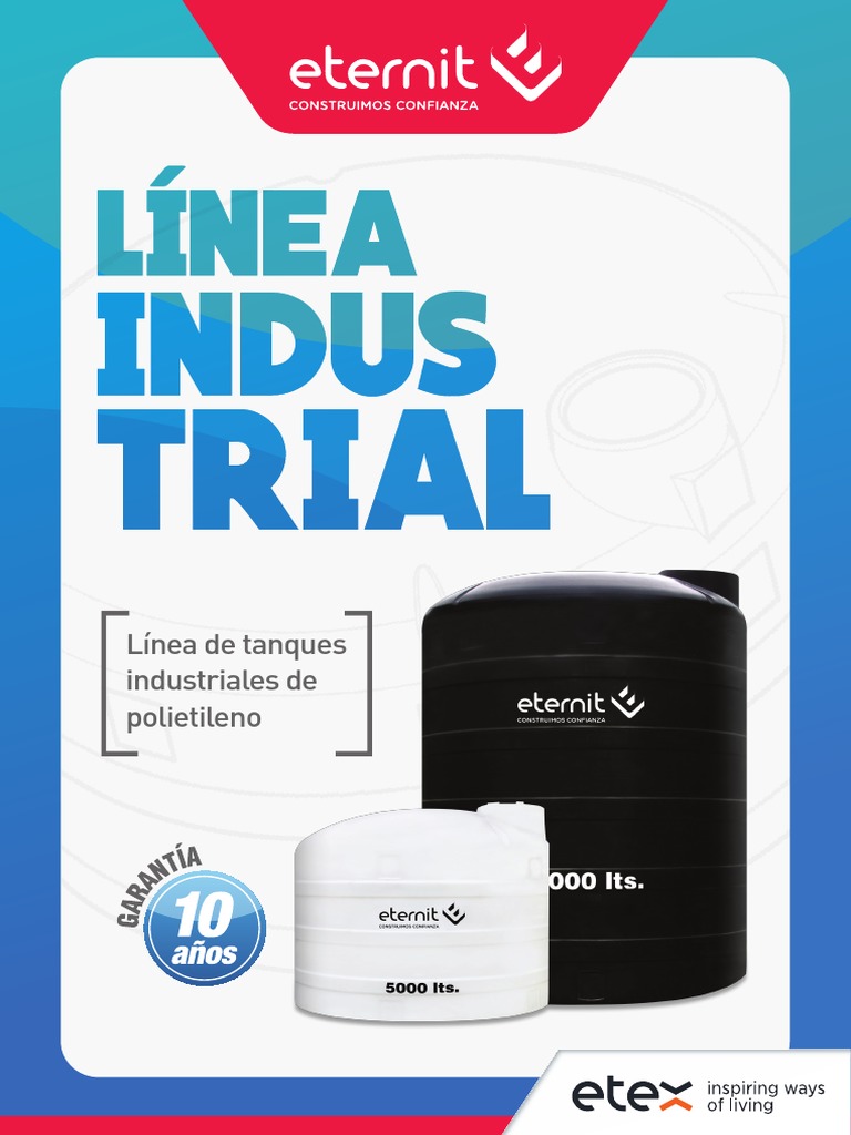 Catalogo Tanque Industrial - Unlocked | PDF | Agua | Tanques
