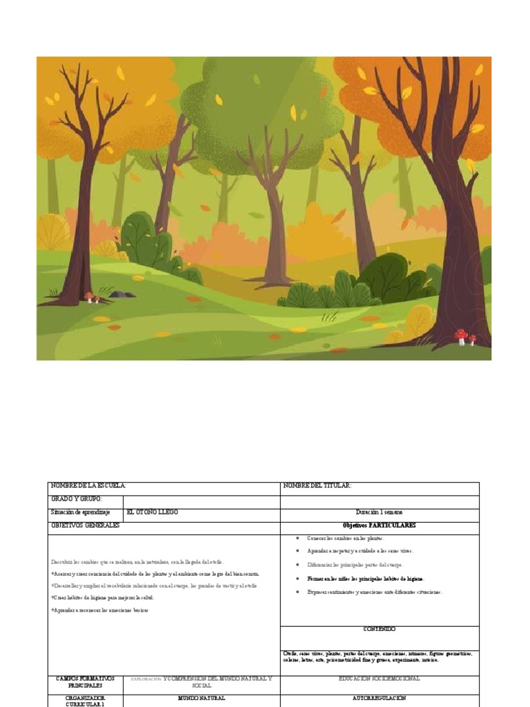Actividades para el Otoño en Primaria | PDF | Aprendizaje | Las emociones