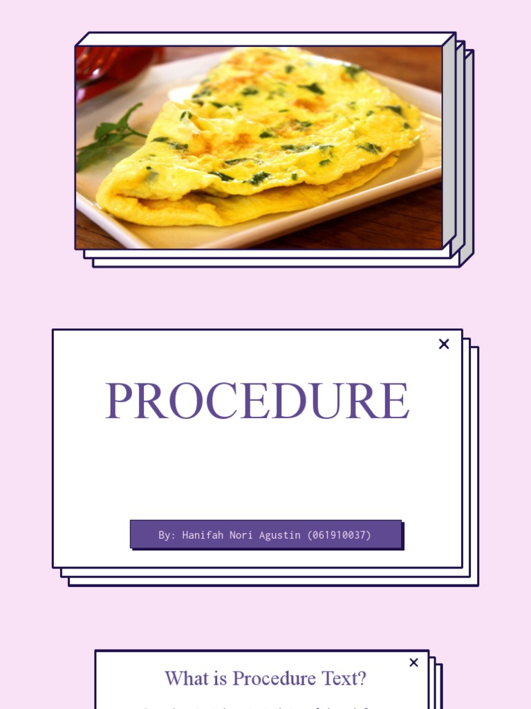 Materi Procedure Text | PDF | Languages | Foreign Language Studies