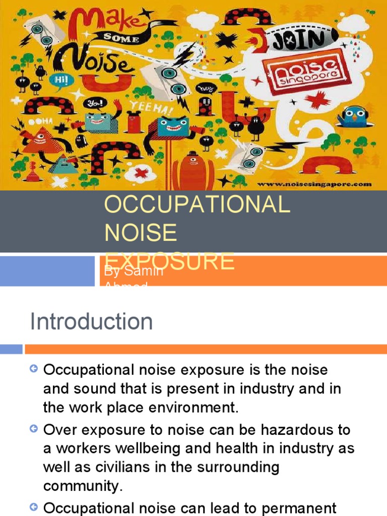 Occupational Noise Exposure Guidelines | PDF | Noise | Hearing Loss