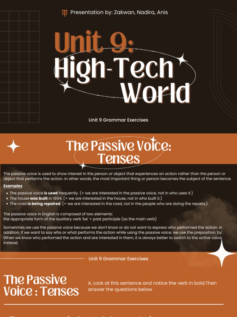 Close Up f3 Grammar Unit 9 | PDF | Verb | Semantic Units