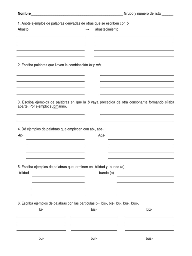 Práctica de Reglas Ortográficas | PDF | Sustantivo | Adjetivo