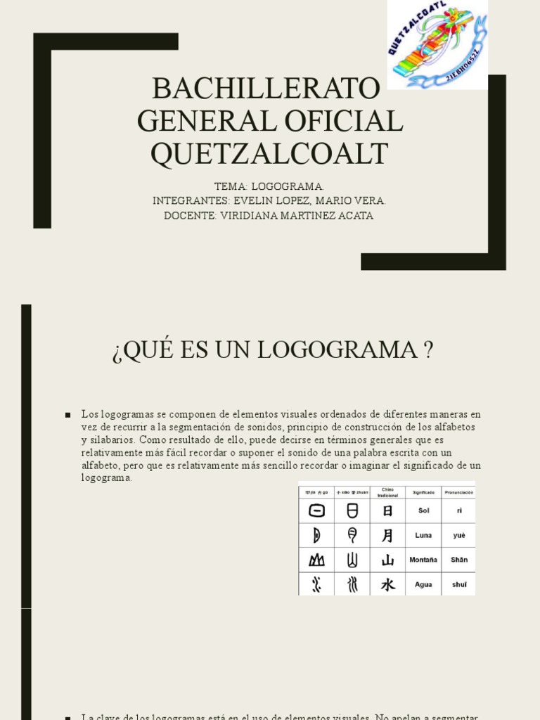 Logograma | PDF