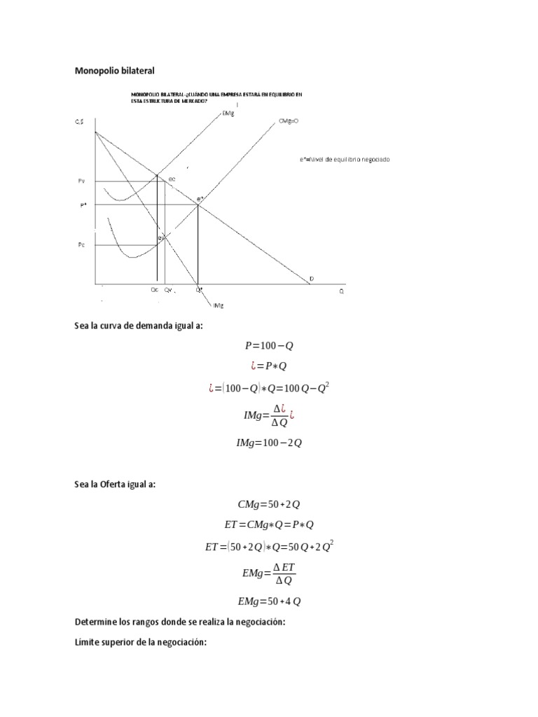 Monopolio Bilateral | PDF
