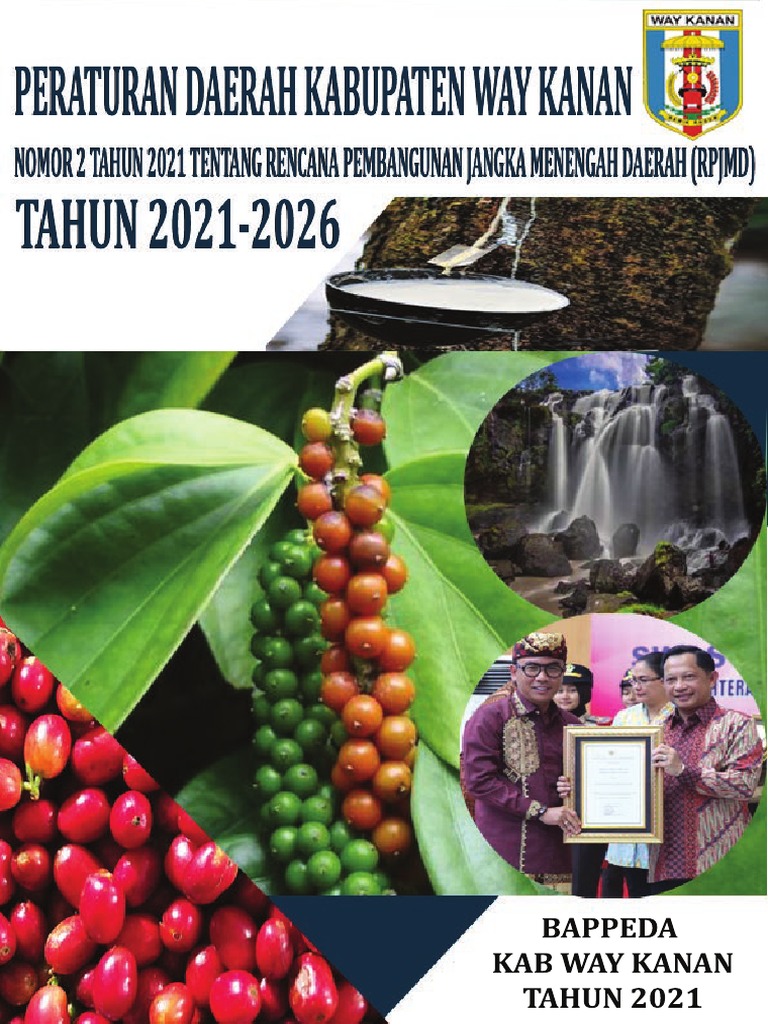 RPJMD Kab. Way Kanan Tahun 2021-2026 | PDF