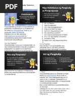 Pang-Abay Na Panang-Ayon at Pananggi | PDF