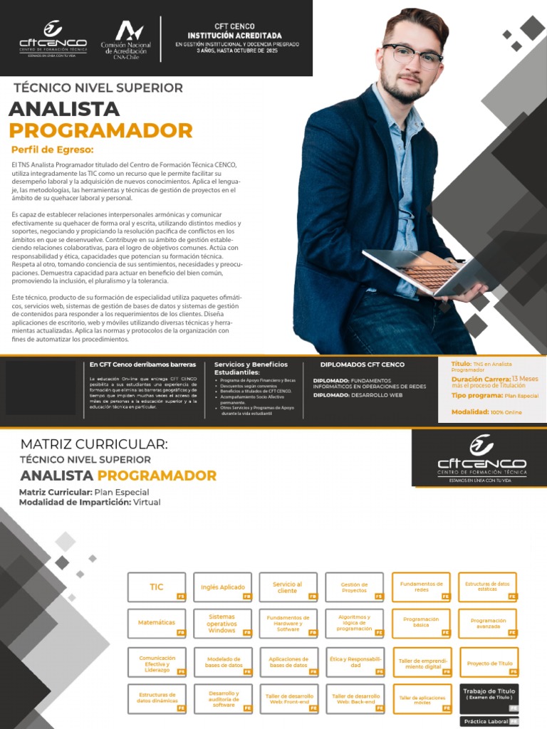 Analista Programador Especial | PDF | Software de la aplicacion ...