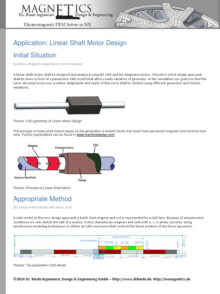 Linear Shaft Motor | PDF