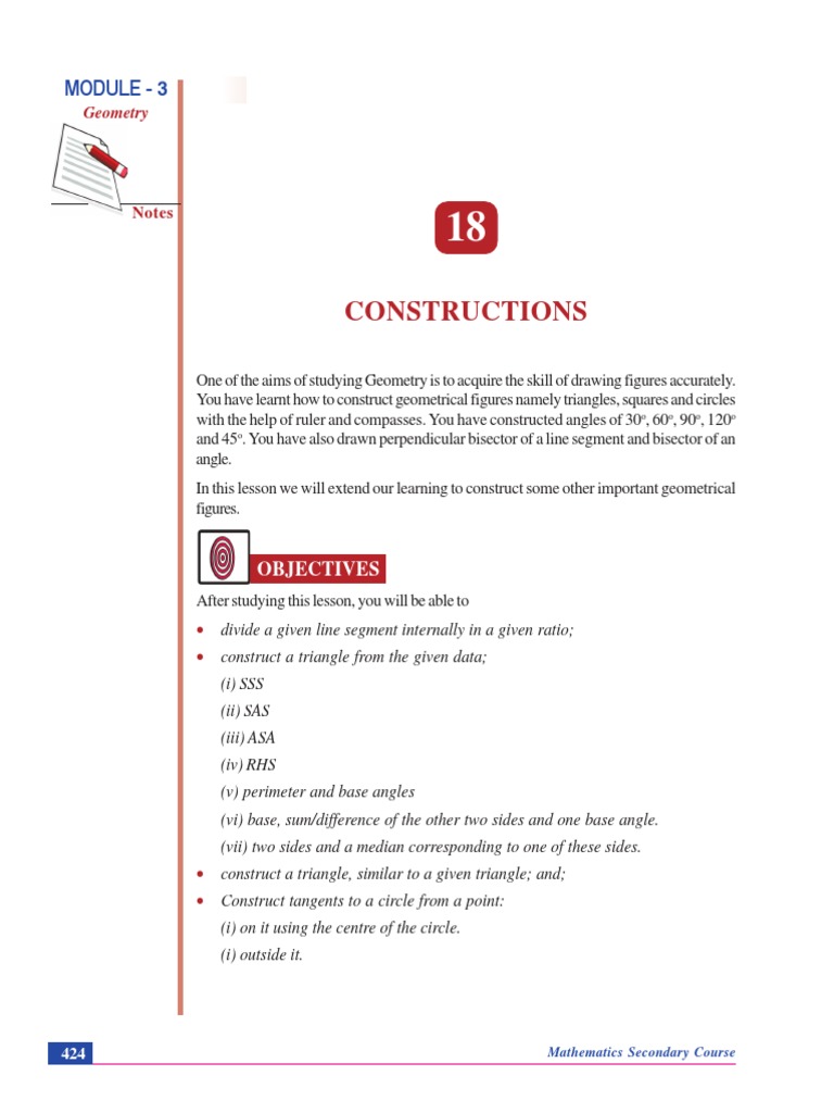 Chapter 18 | PDF | Circle | Triangle
