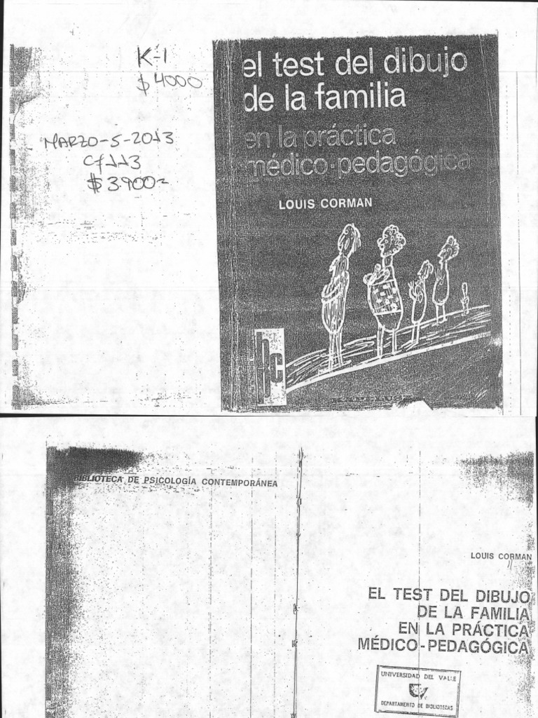 Test de Dibujo Familiar en Psicología | PDF