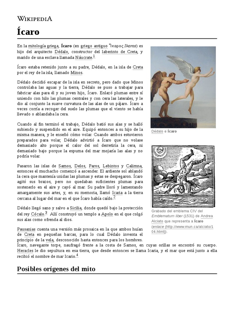 Ícaro | PDF