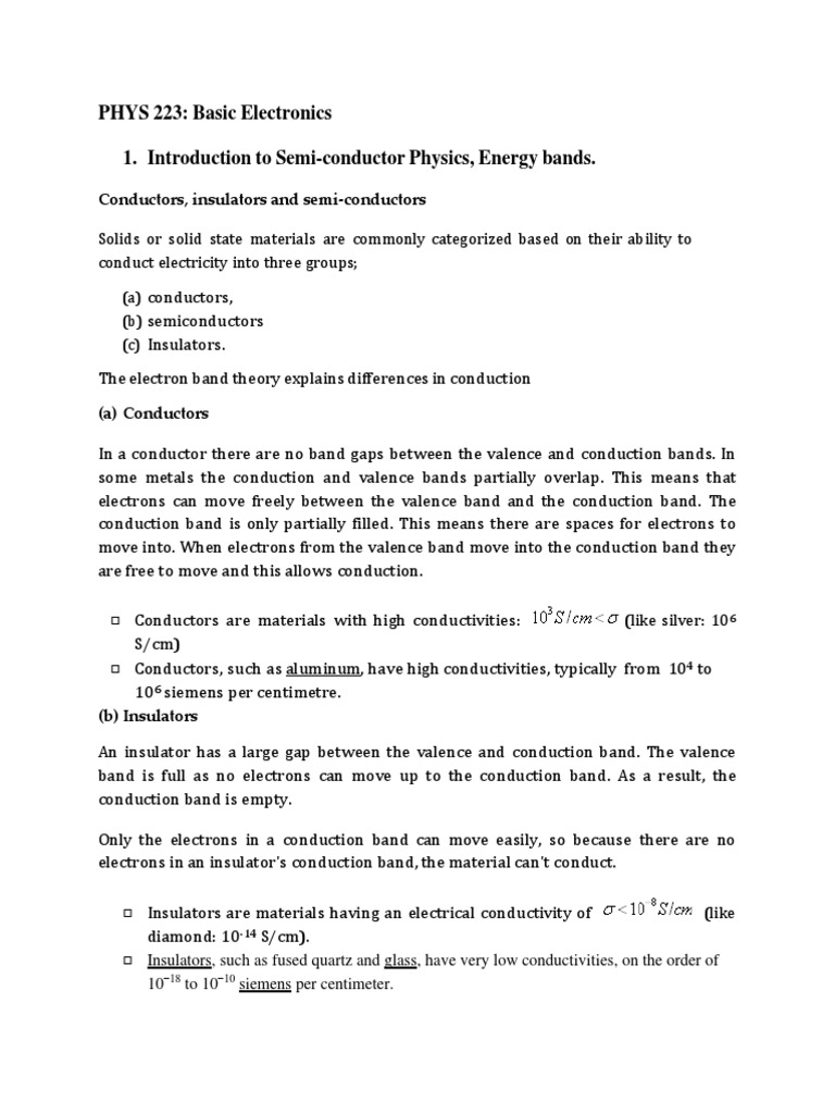 Basic Electronics | PDF | Field Effect Transistor | Bipolar Junction Transistor