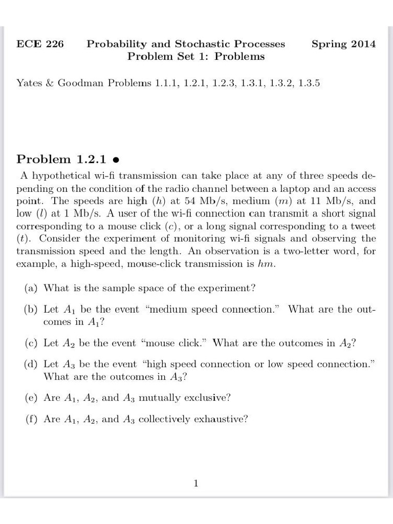 Solution Problem 1 | PDF