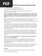 Historia del color azul y su origen | PDF | Color | Pigmento