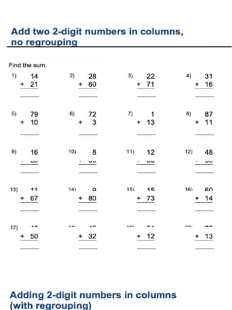Mixed Addition and Subtraction Word Problems | PDF