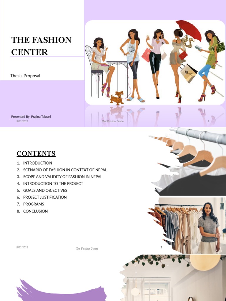 29 Prajina Taksari Thesis Proposal | PDF | Fashion | Nepal