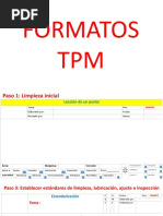 Formatos de TPM LUP Estandarizacion y Kaizen PDF | PDF | Laboratorios ...