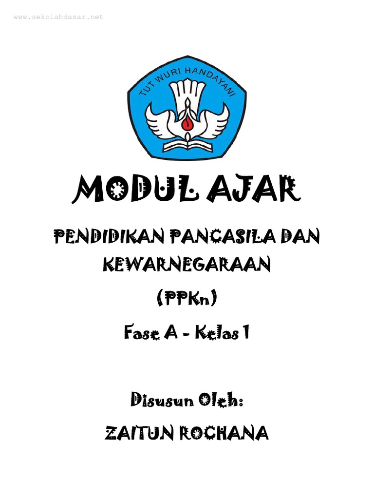 Modul Ajar PPKN Kelas 1 SD - Negara Kesatuan Republik Indonesia | PDF