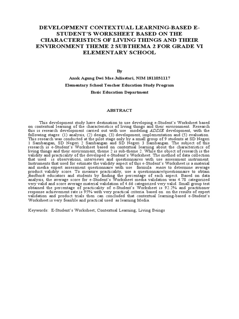 Abstrak Basing | PDF