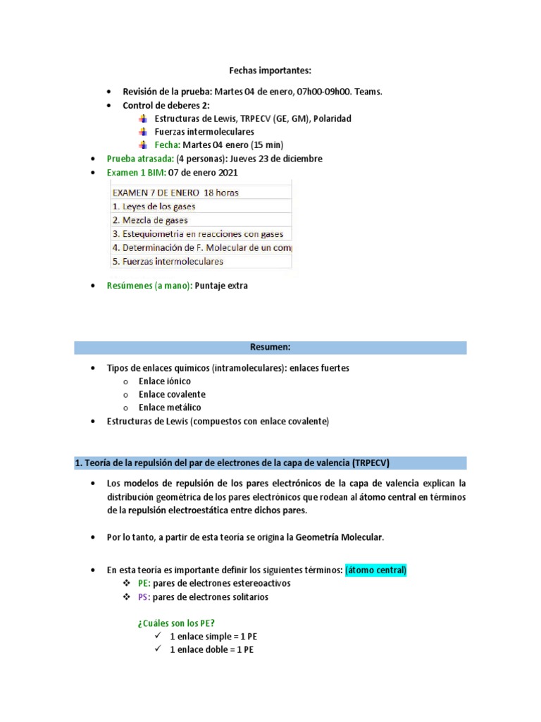 Clase 12 - Repaso GE y GM - PP | PDF