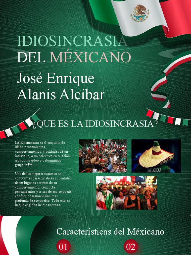 Idiosincrasia Del Mexicano | PDF | México | Planeta mercurio)