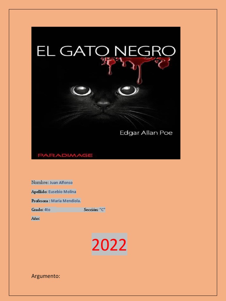 Edgar Allan Poe Pdf Gatos