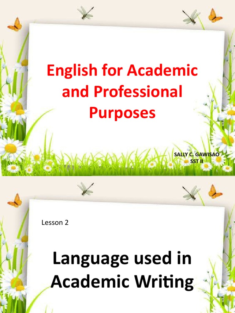 Eapp Lesson 2 | PDF | Essays | Theory