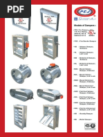4 Types of Dampers in Hvac (Fd, Mfd, Vcd & Nrd) | PDF | Duct (Flow ...