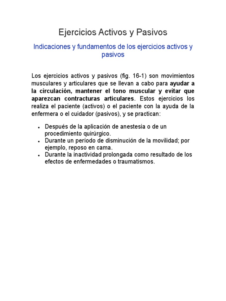 Ejercicios Activos y Pasivos | PDF