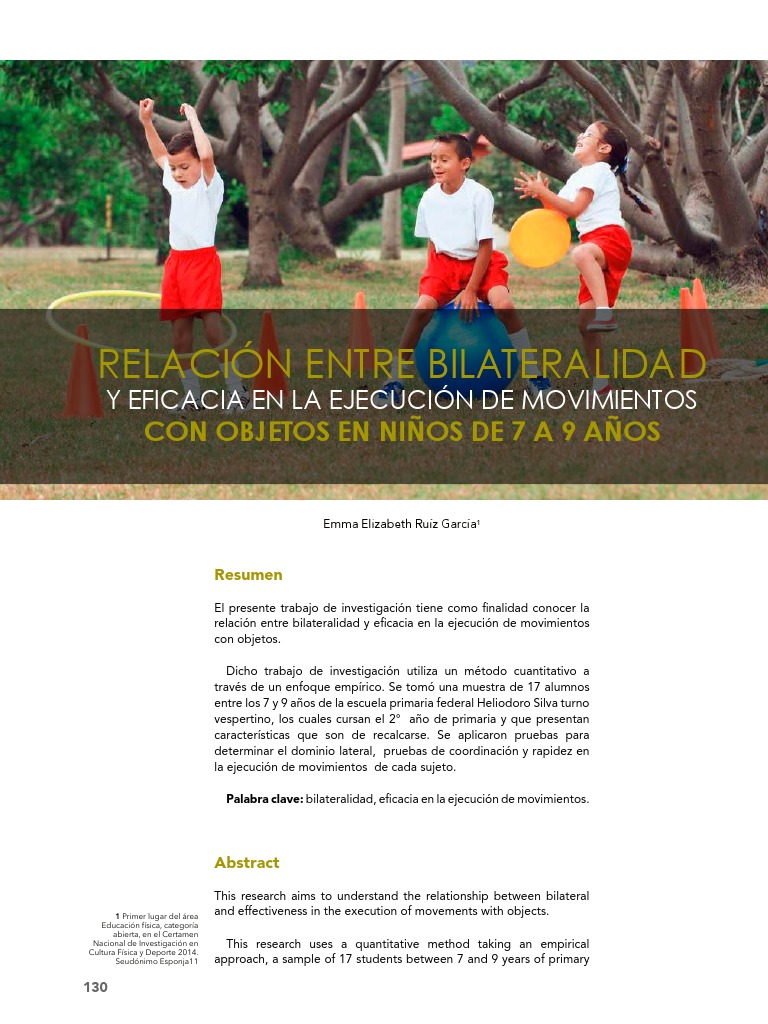 La importancia de la relación entre la bilateralidad y la eficacia en ...