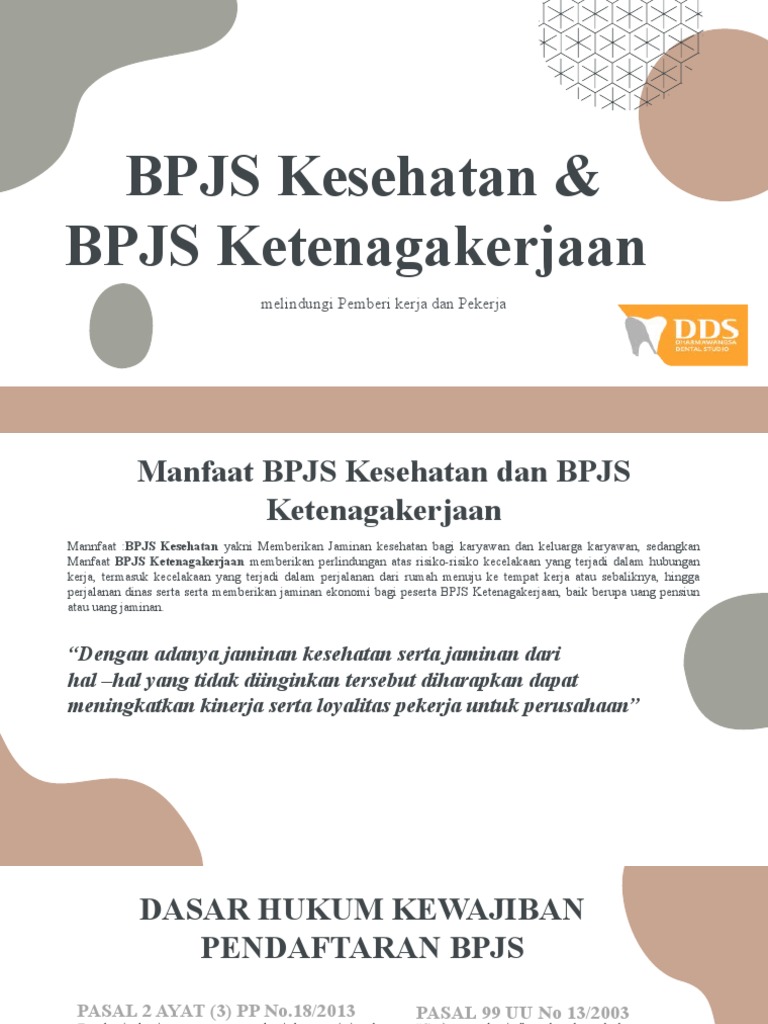 BPJS Kesehatan & TK | PDF