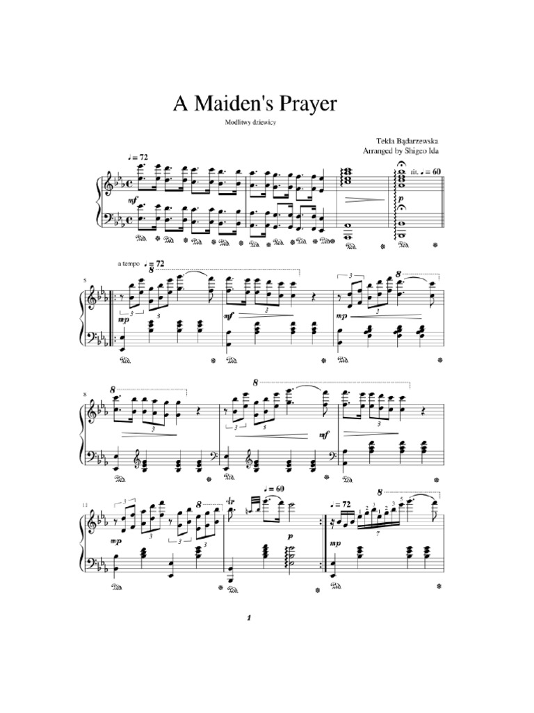 A Maiden's Prayer. | PDF