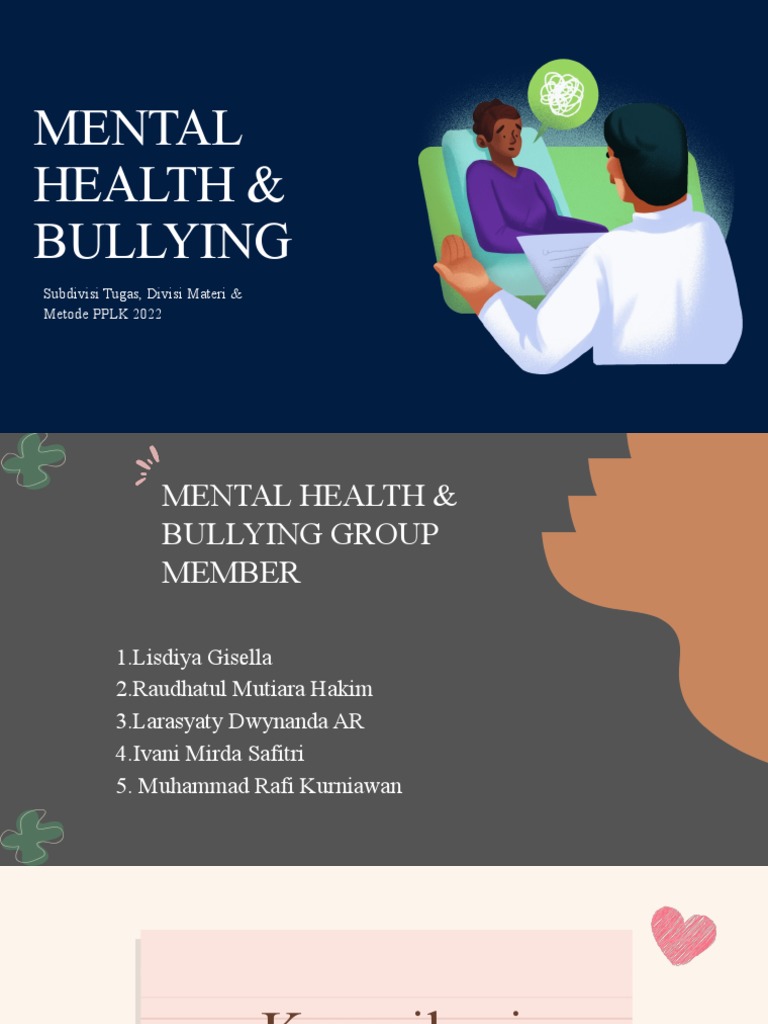 Mental Health & Bullying | PDF