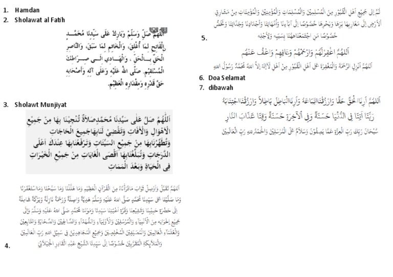 Doa Tahlil | PDF