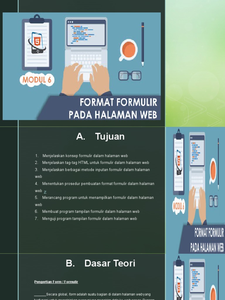 Format Formulir Pada Halaman Web | PDF