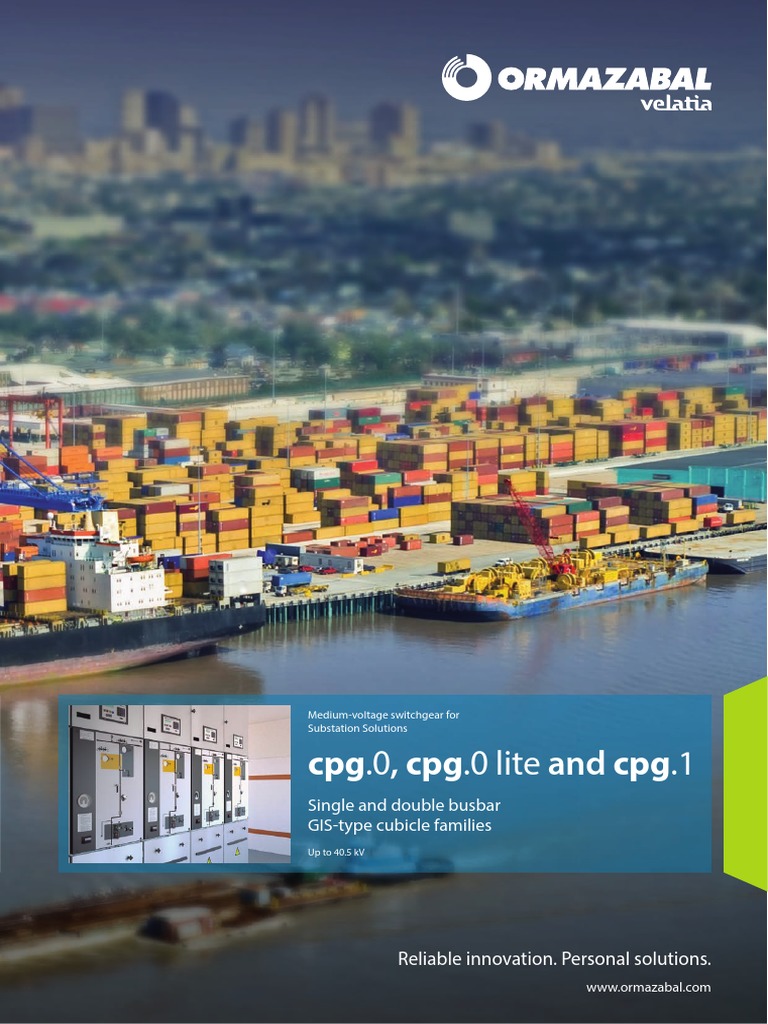 ORMAZABAL Cpg.0 Primary | PDF | Electrical Substation | Alternating Current