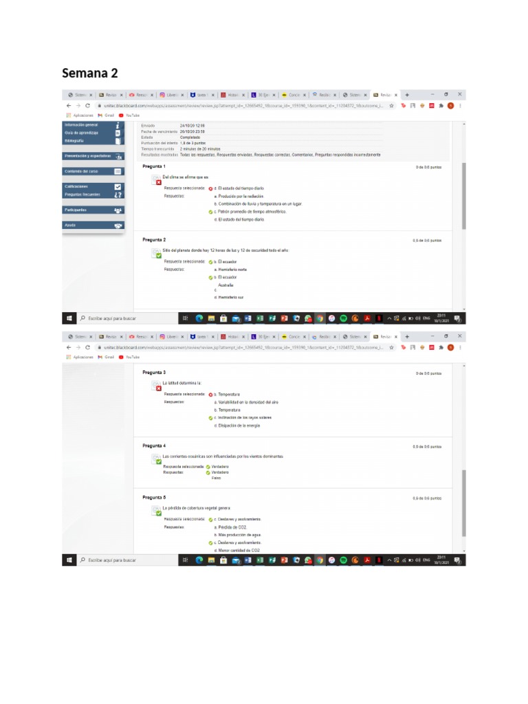 Pruebas y Examenes Ecolog A Unitec | PDF