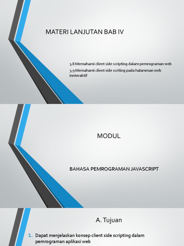 Materi Javascript | PDF