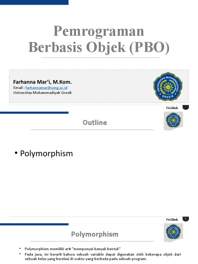 PBO 5 - Polymorphism | PDF