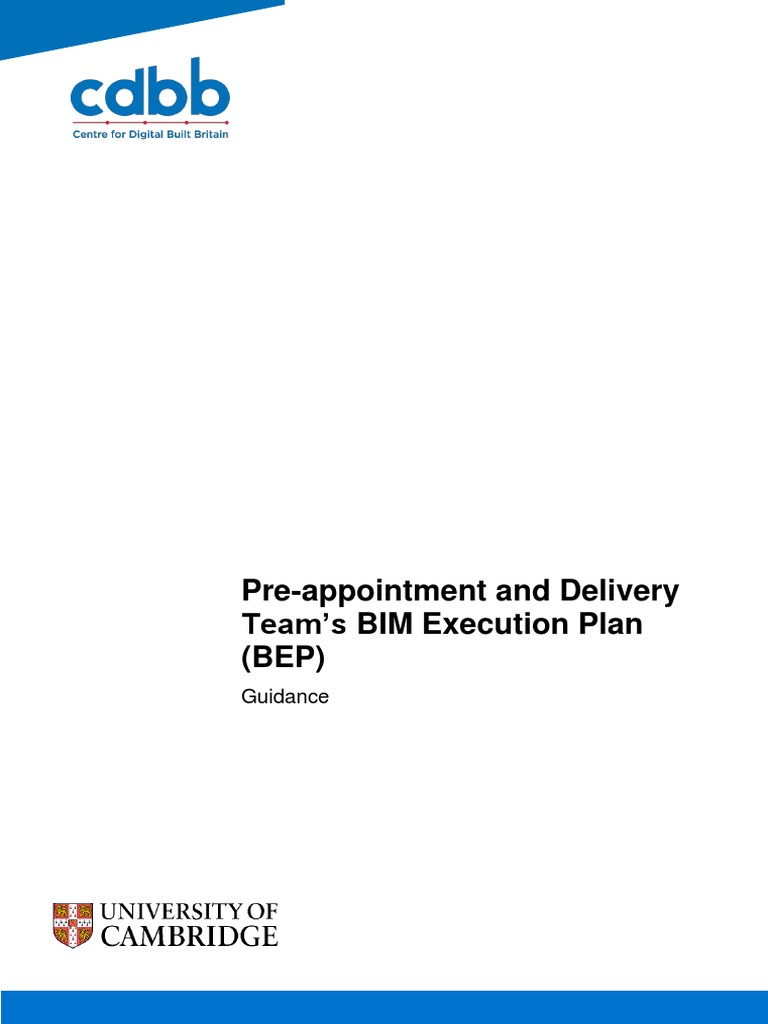 Bep Guidance | PDF | Building Information Modeling | Risk