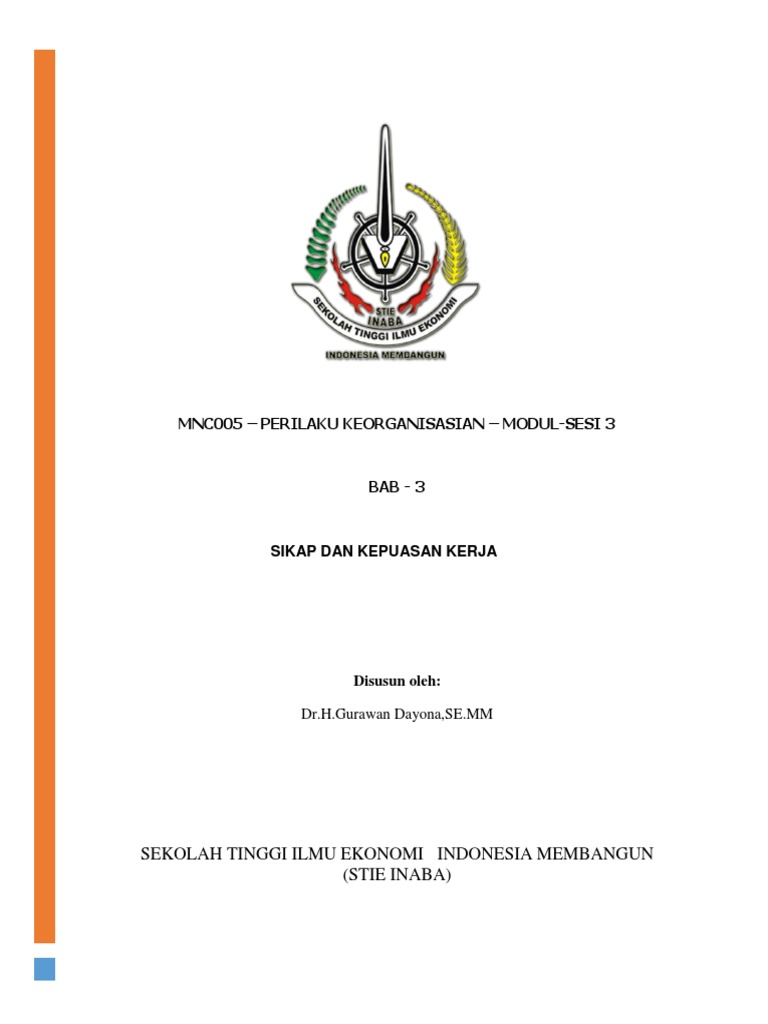 Mnc005-Perilaku Keorganisasian-Modul-Sesi 3-2020. | PDF