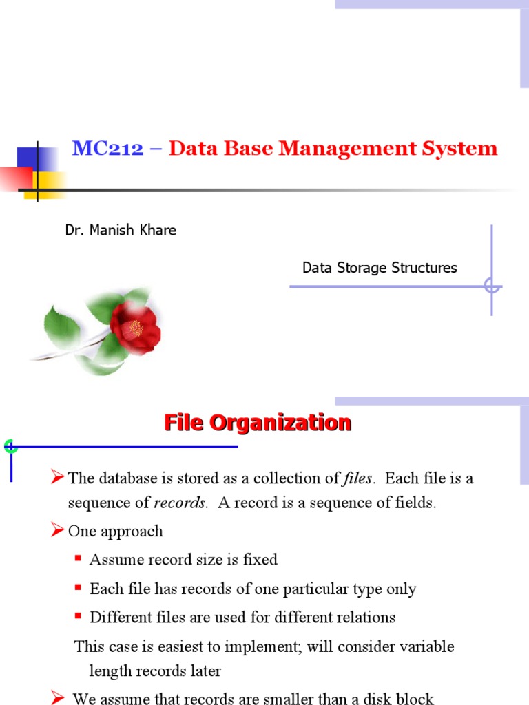 Data Storage Structures Pdf Computer Data Storage Computer File