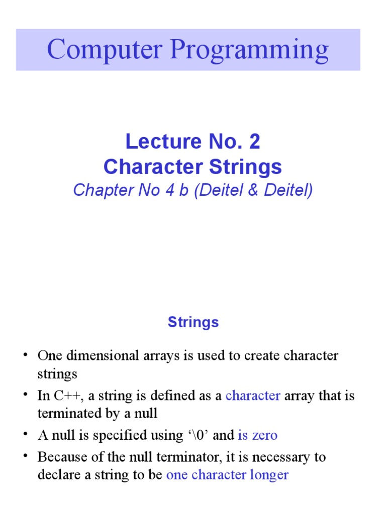 Strings Pdf Scope Computer Science Subroutine 4956