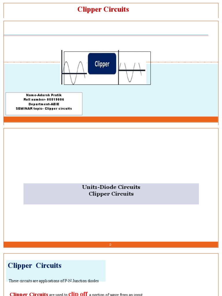 Clipper Circuit Final | PDF