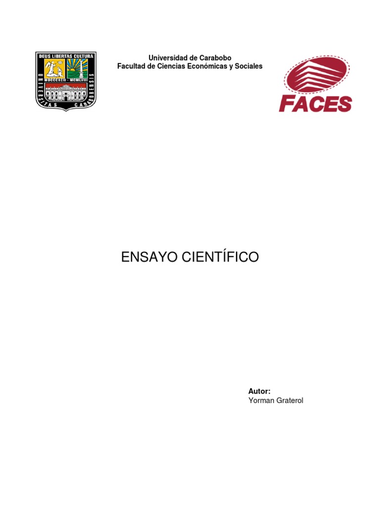Ensayo Cientifico | PDF