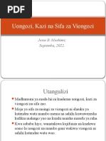 Mfano Wa Risala | PDF