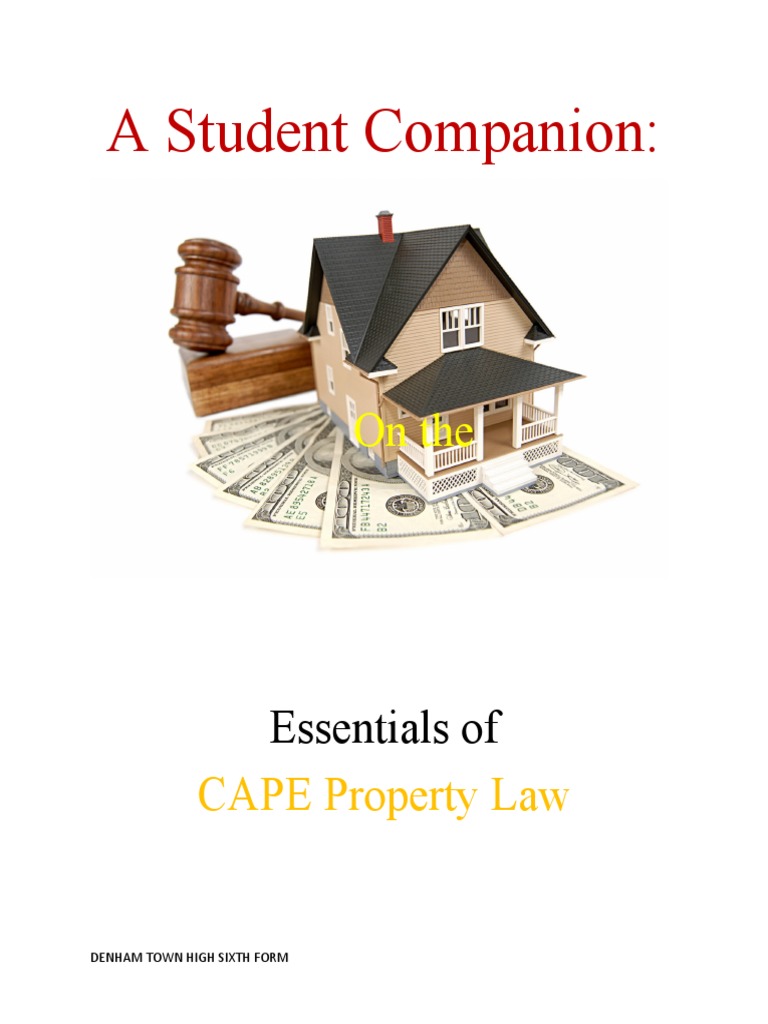 Property Law Booklet | PDF