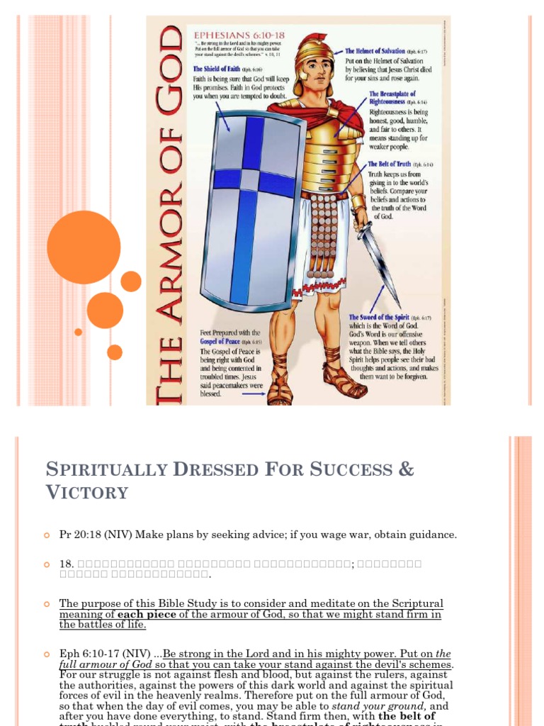Bible Study-Armor of God | PDF | Armor Of God | Religious Belief And ...